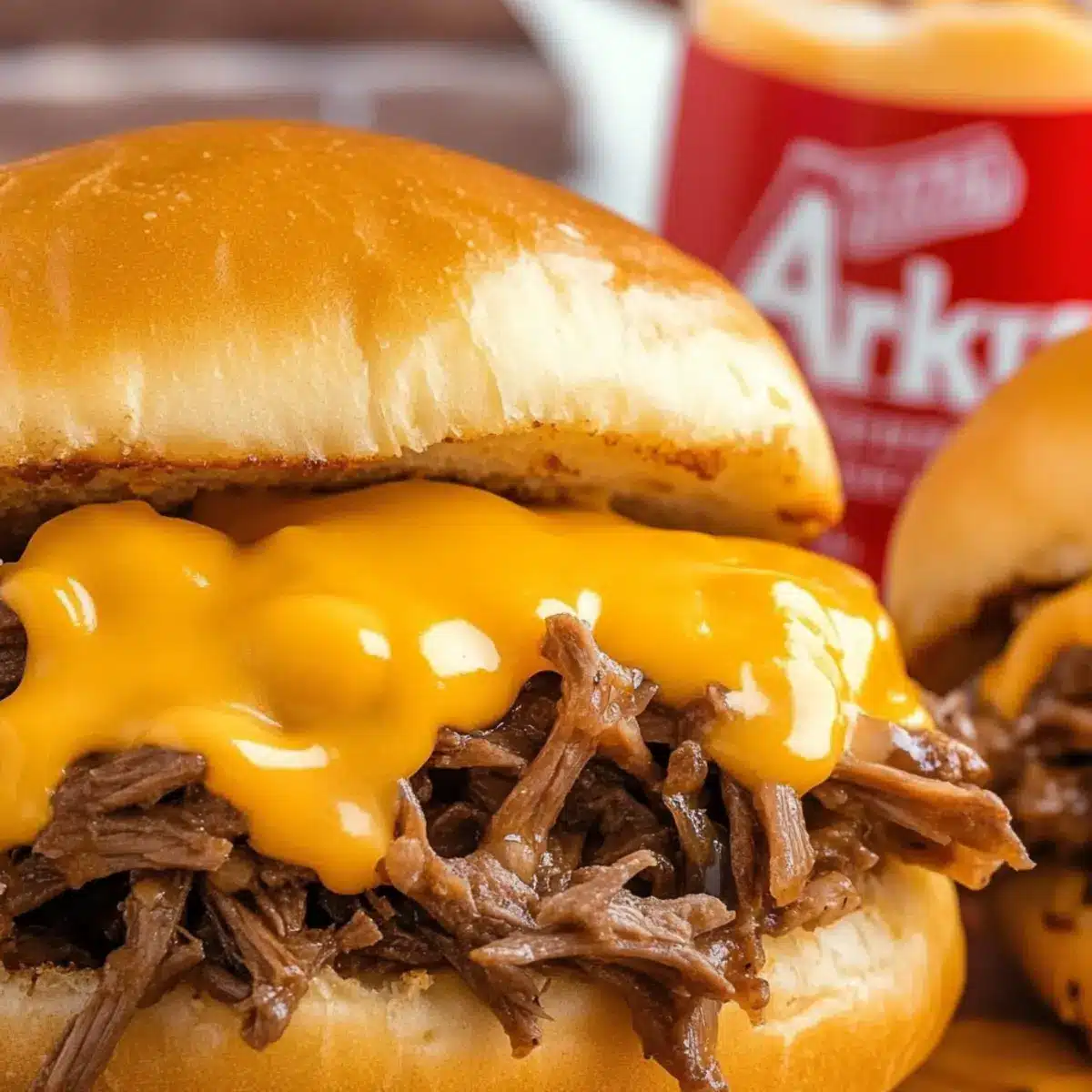 Irresistible Beef and Cheddar Sandwiches – Easy Slow Cooker Recipe