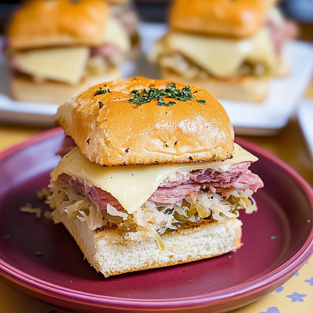 Irresistible Reuben Sliders: Perfect for Any Gathering