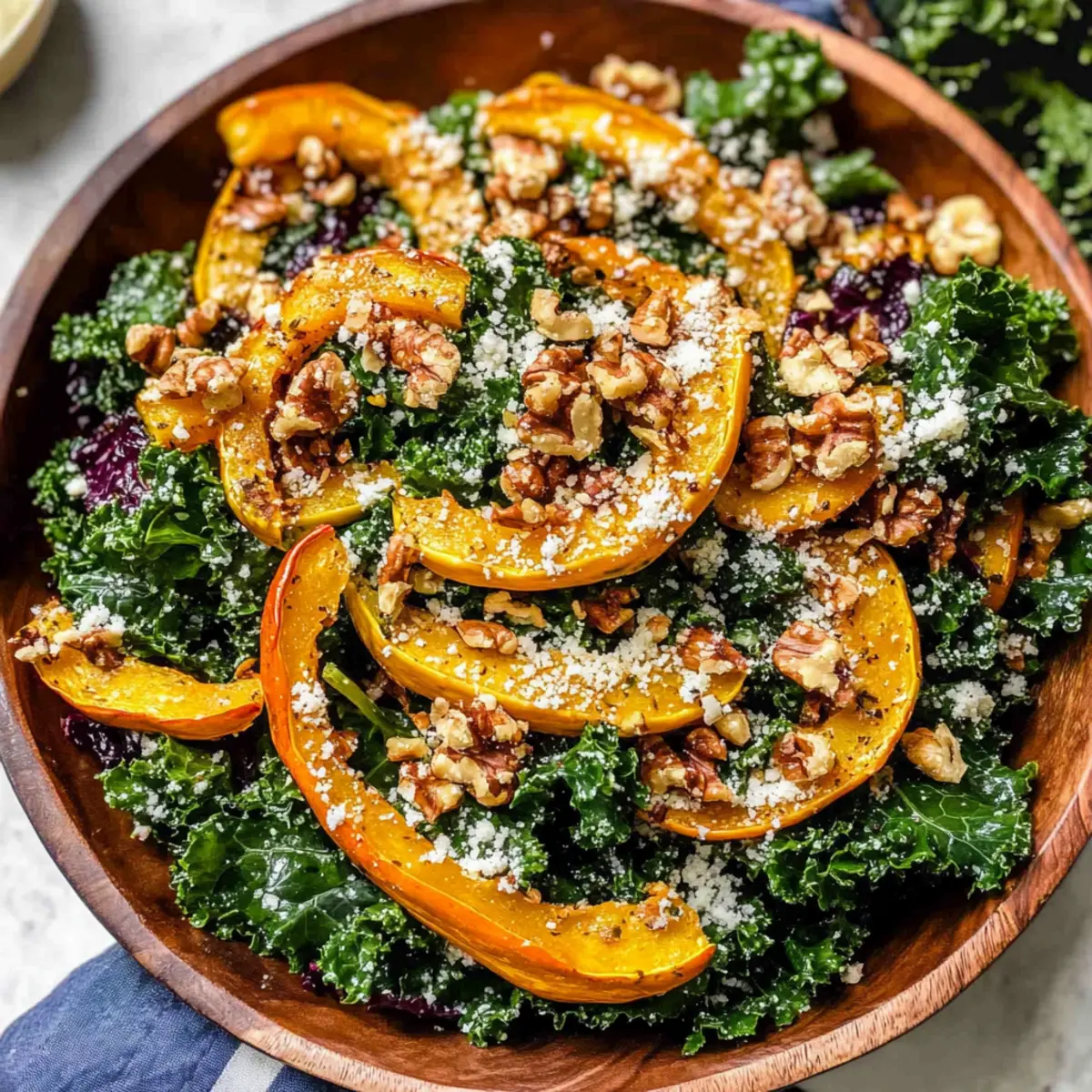 Delicious Roasted Squash Salad with Creamy Peppercorn Dressing