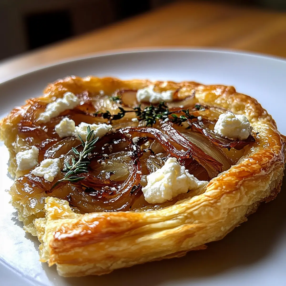 Irresistible Caramelized Onion and Goat Cheese Tarts Recipe