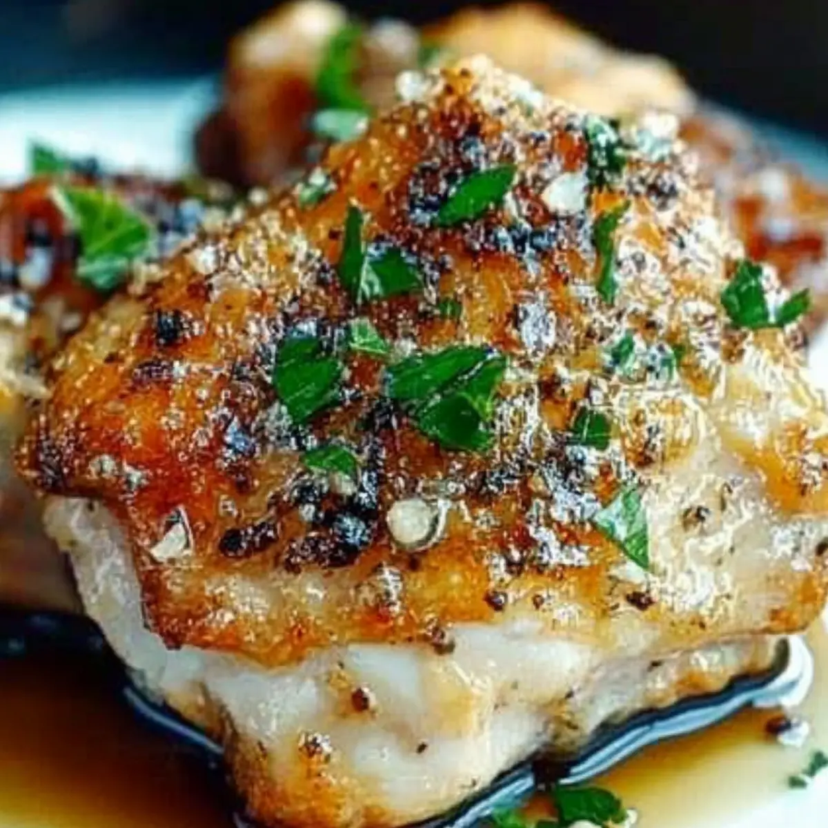 Easy Garlic Butter Baked Chicken Thighs - Flavorful Dinner