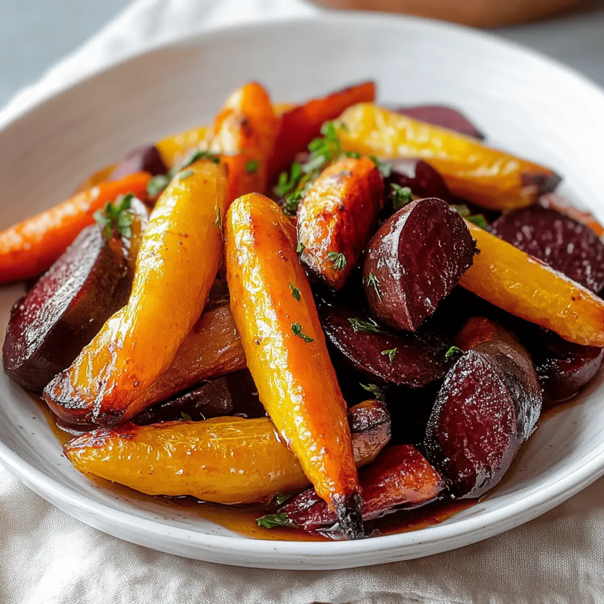 Irresistible Honey Roasted Carrots and Beets: Sweet Side Dish