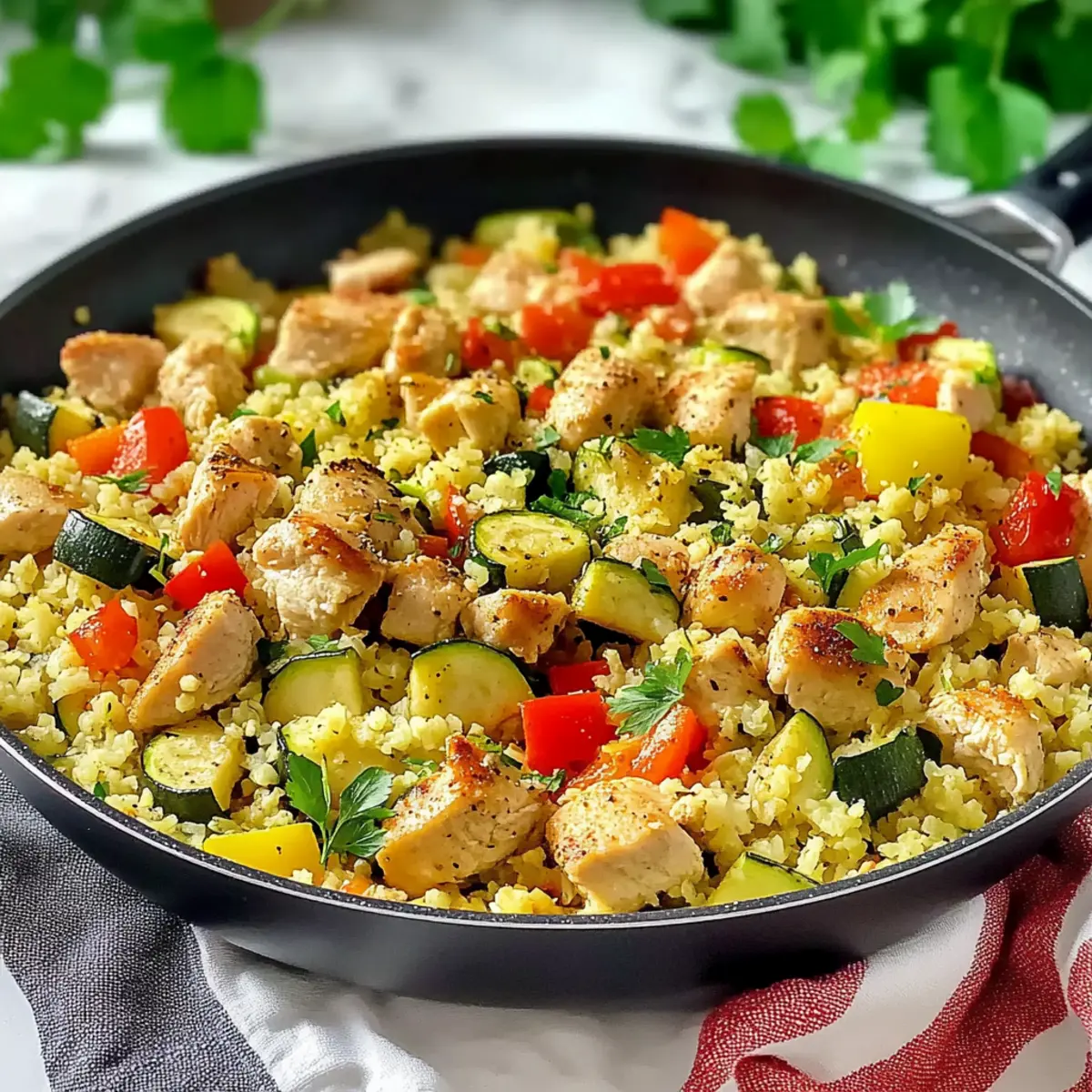 Ultimate Mediterranean Cauliflower Rice: Delicious One-Pan Meal
