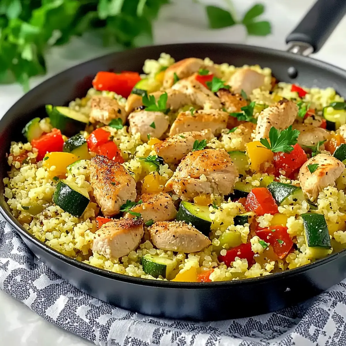 Ultimate Mediterranean Cauliflower Rice: Delicious One-Pan Meal