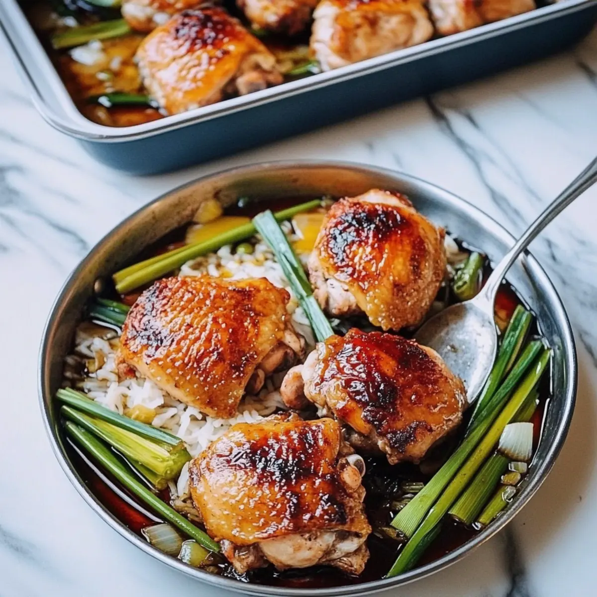 Easy One-Pan Roasted Chicken with Delicious Umami Flavors