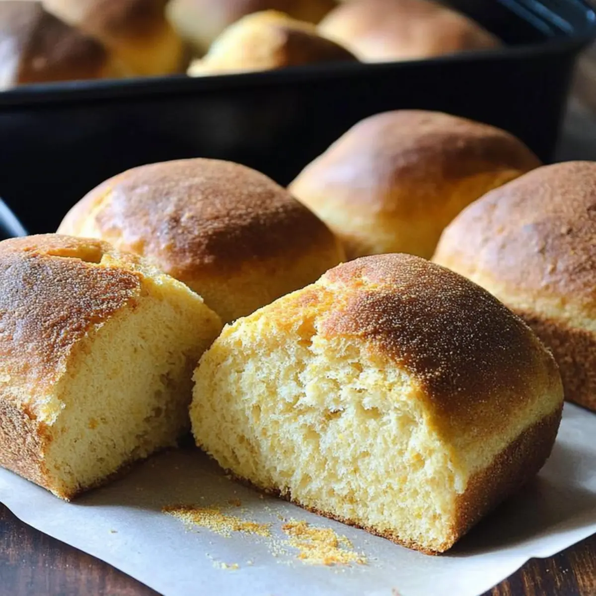 Easy Crusty Anadama Rolls for Delicious Home Cooking