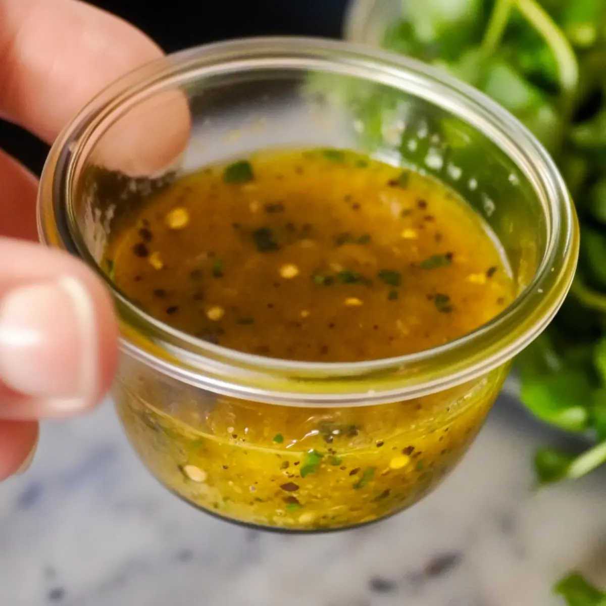 Easy Vegan Mediterranean Salad Dressing - Quick and Delicious