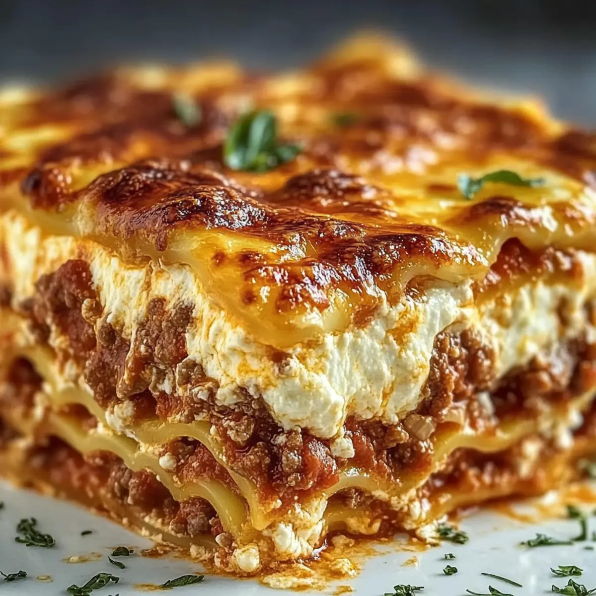 Easy Lasagna with Cheese: Irresistible Comfort Food Delight