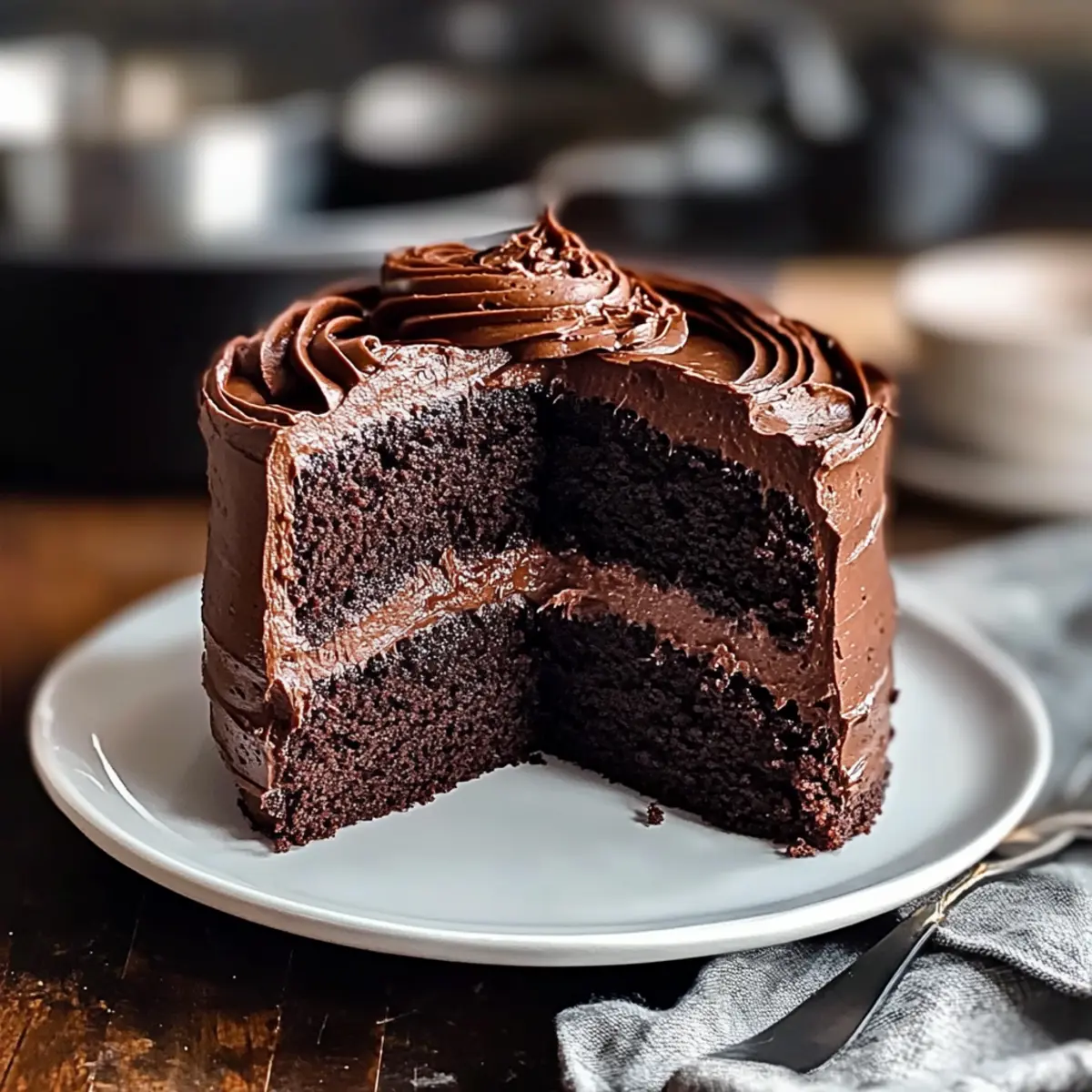 Sour Cream Chocolate Cake - Your Ultimate Moist Chocolate Indulgence