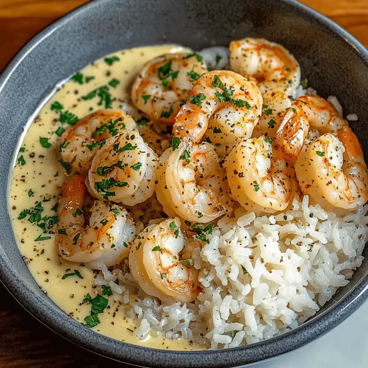 Creamy Garlic Butter Shrimp Bowl: An Irresistible Weeknight Delight