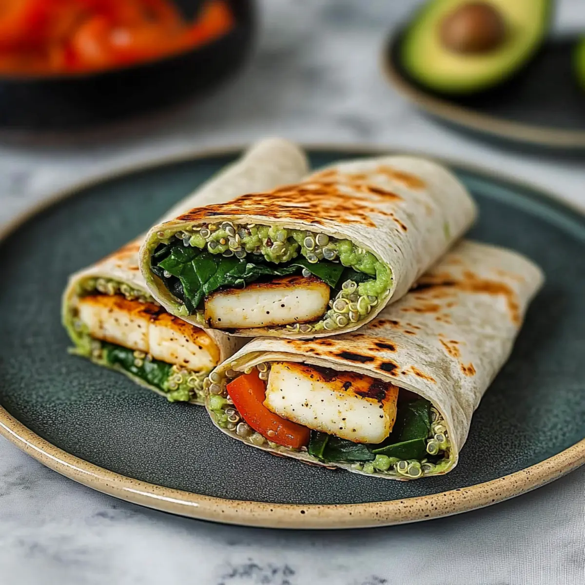 Irresistible Healthy Halloumi Wraps: Quick and Delicious Treat