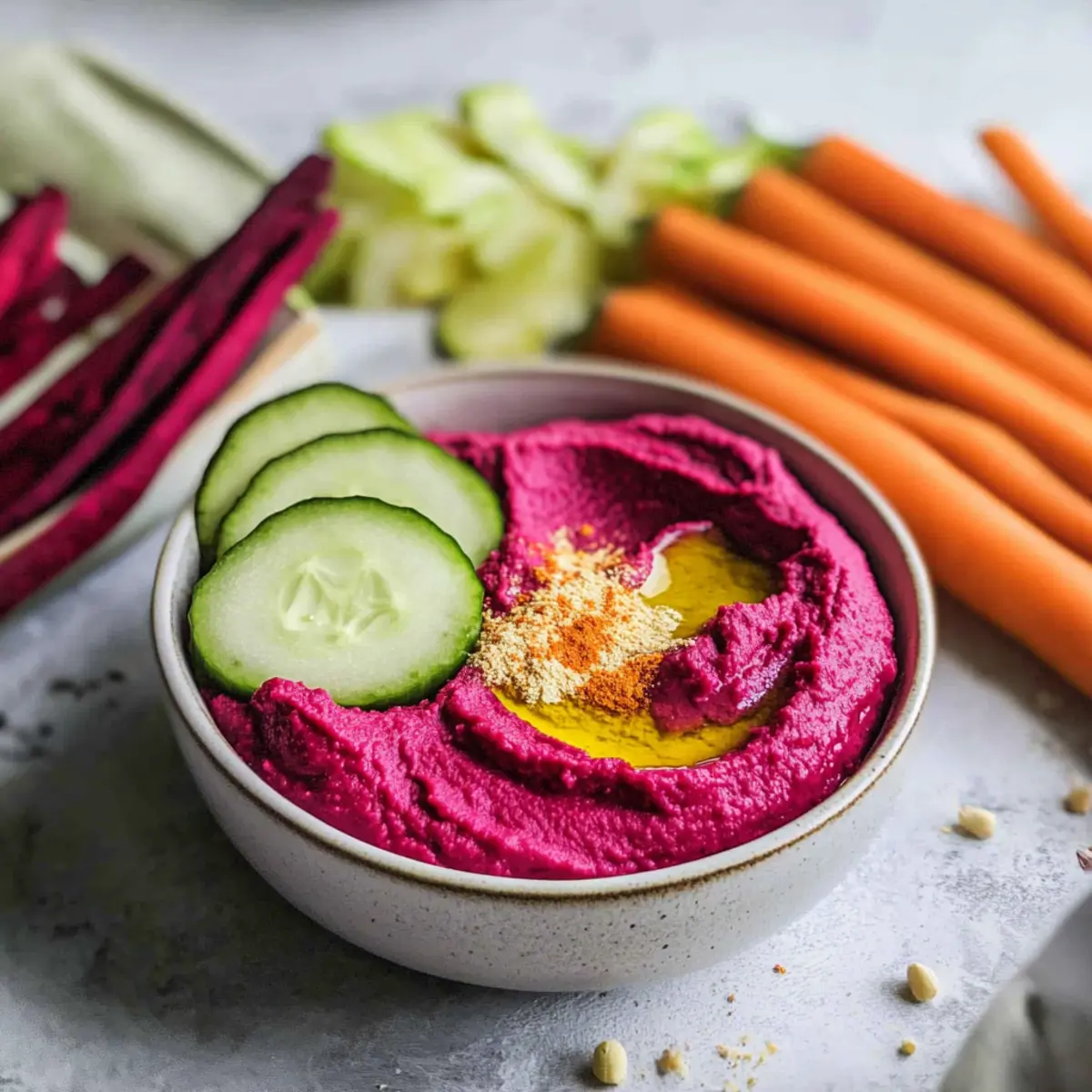 Easy Beet Hummus Recipe: A Delicious Vegan Snack Delight