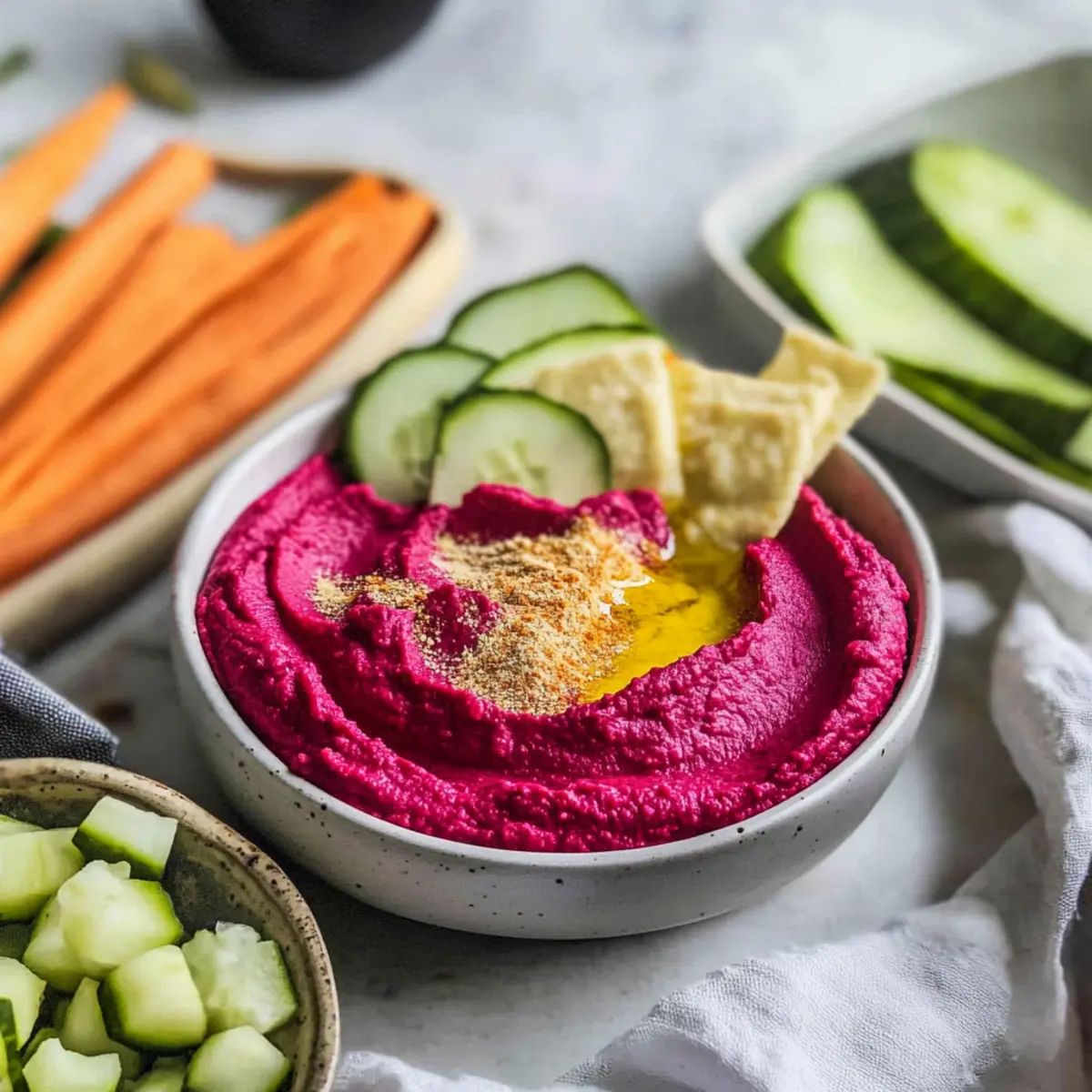 Easy Beet Hummus Recipe: A Delicious Vegan Snack Delight