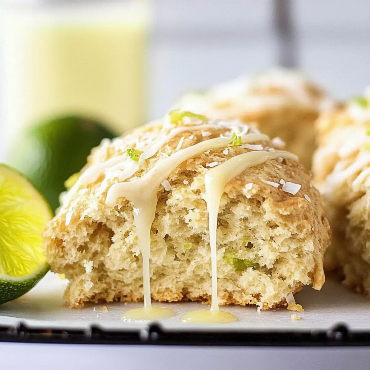 Easy Coconut Scones with Lime for a Delicious Tropical Treat