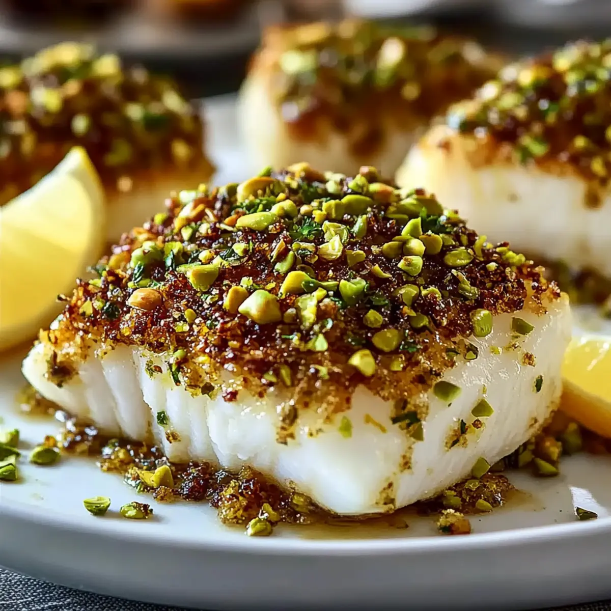 Easy Pistachio Crusted Baked Halibut: A Delicious Delight