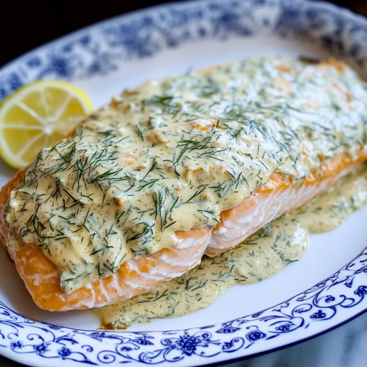 Baked Salmon With Garlic Mayo - Quick, Creamy Delight for Dinner