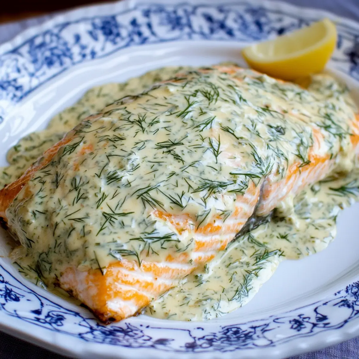 Baked Salmon With Garlic Mayo - Quick, Creamy Delight for Dinner