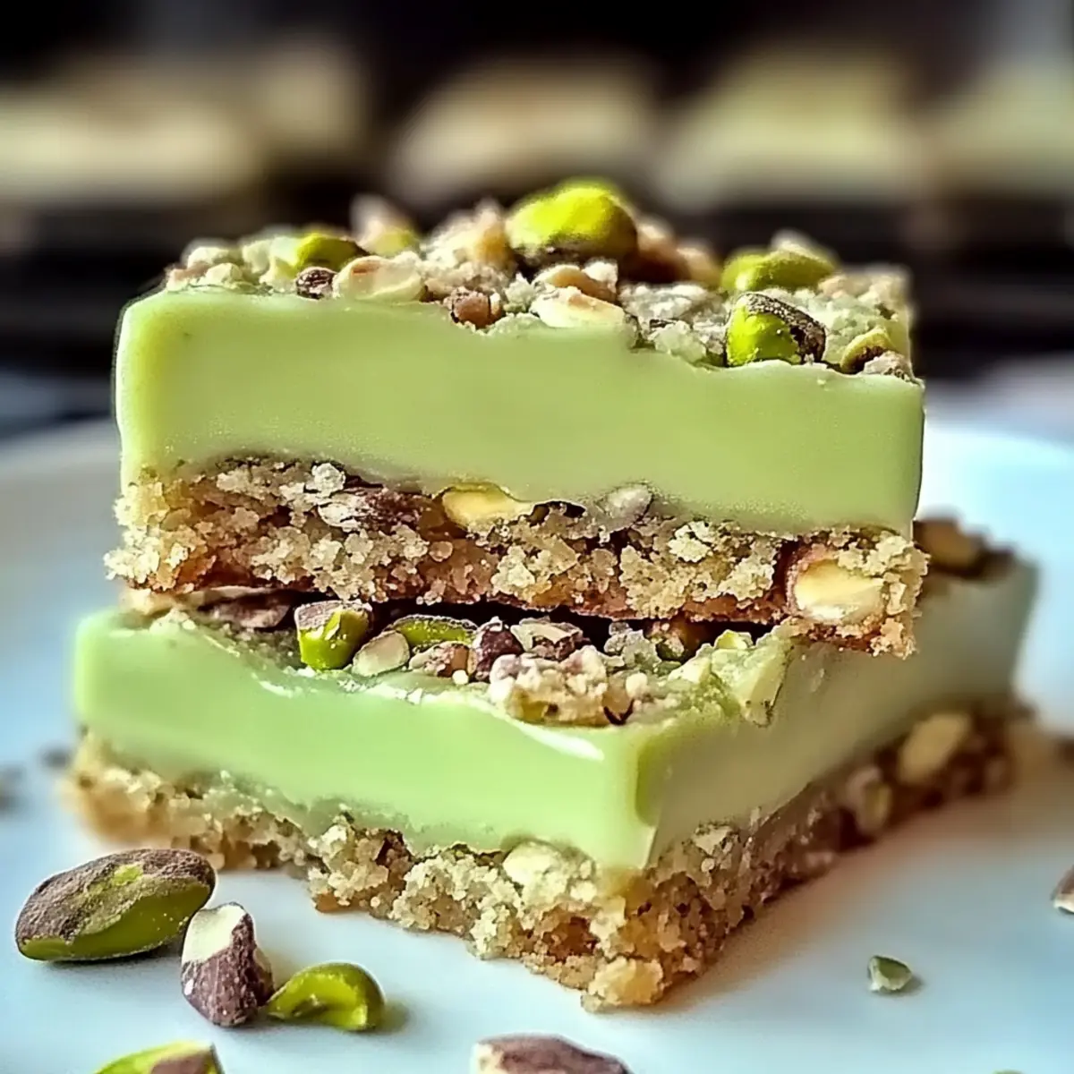 Irresistible Pistachio Dream Cookie Bars - Quick & Chewy