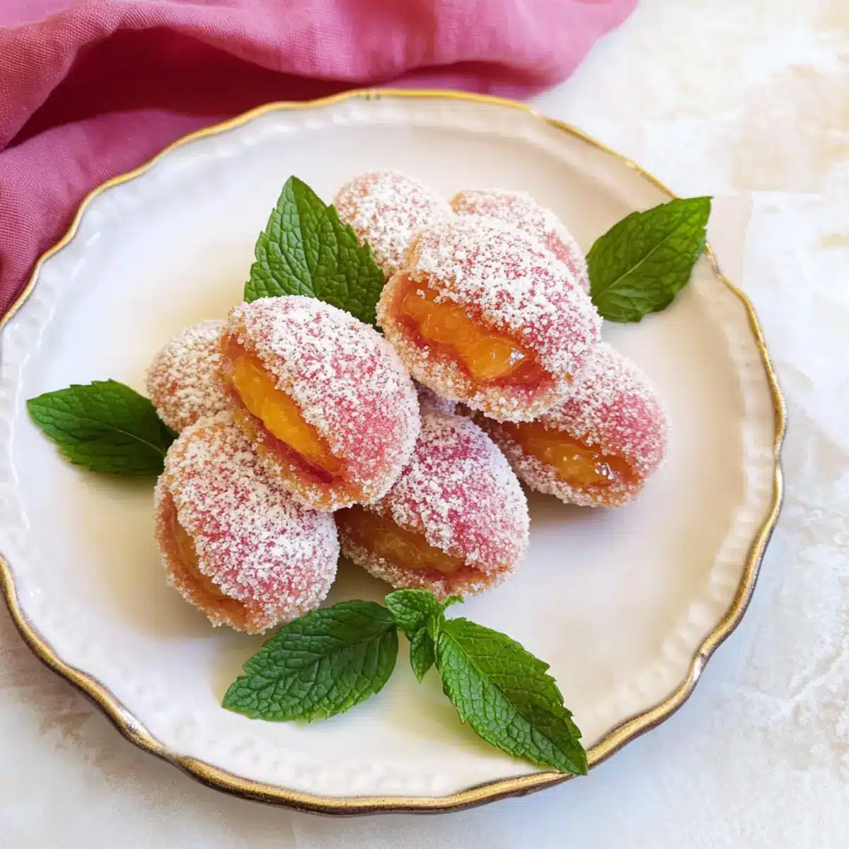 Irresistibly Sweet Italian Peach Cookies You Can Easily Make