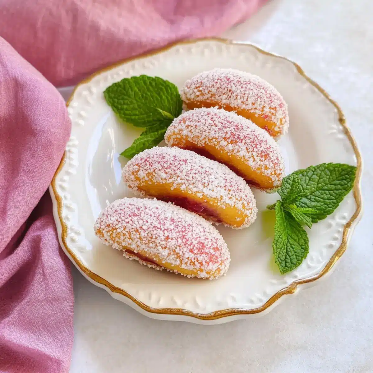Irresistibly Sweet Italian Peach Cookies You Can Easily Make